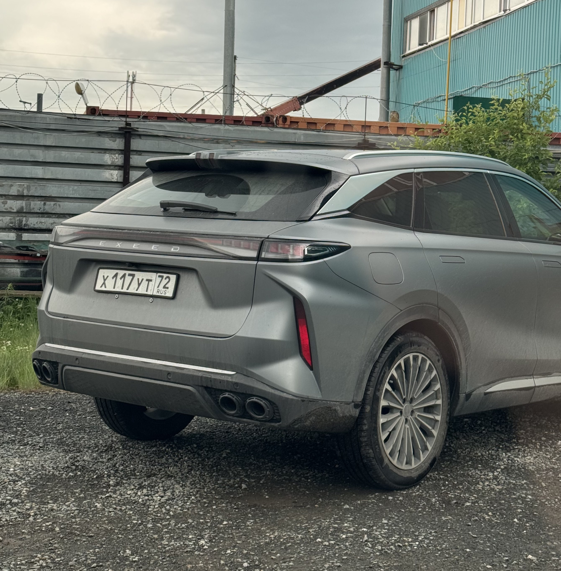 Номерные рамки на EXEED RX — Exeed RX, 2 л, 2023 года | аксессуары | DRIVE2