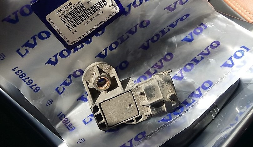 Диагностика и замена датчика давления наддува (21.07.2017) — Volvo S60 ...