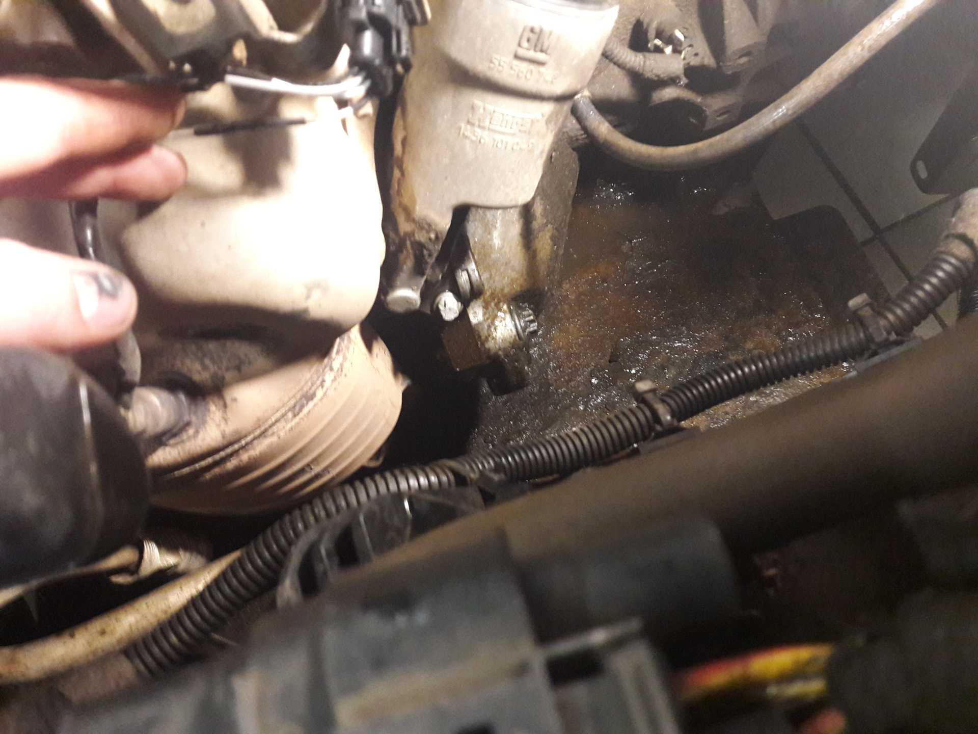 Устраняем течь масла — Opel Corsa D, 1,2 л, 2007 года | своими руками ...