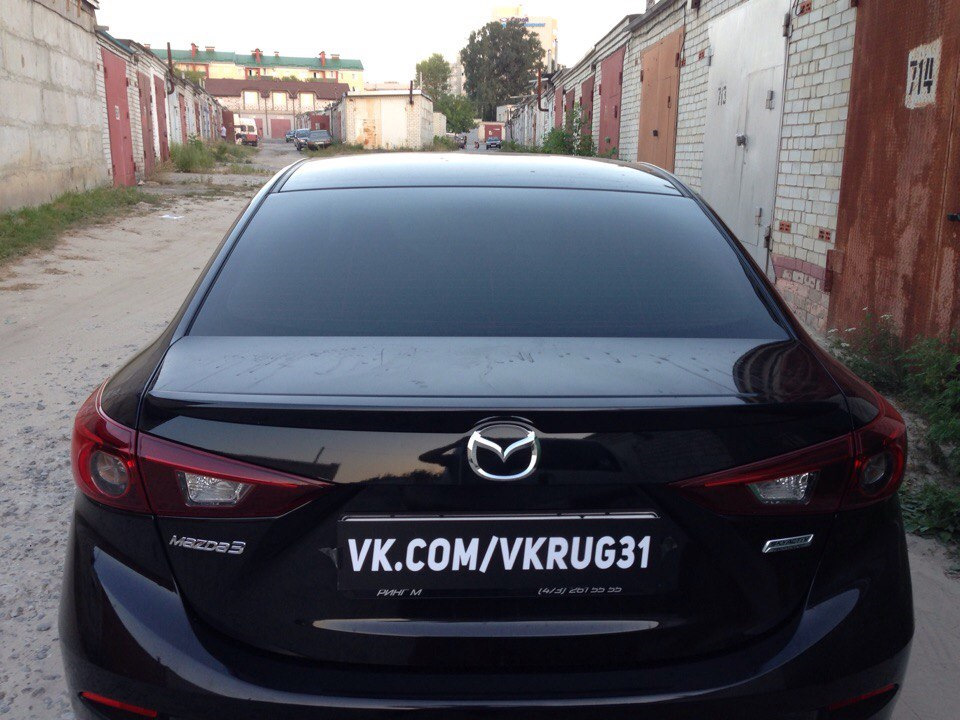 немного фото после тонировки — Mazda 3 (3G) BM, 1,5 л, 2017 года ...
