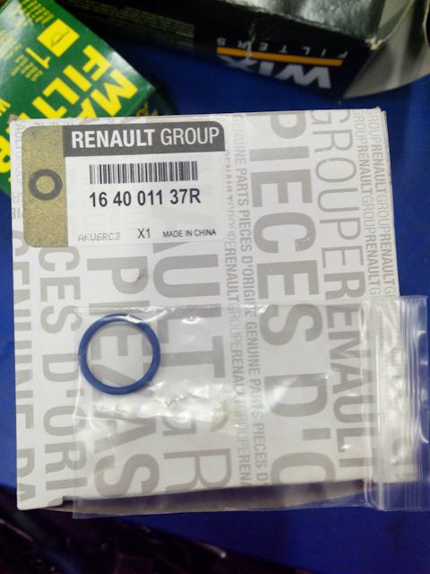 164001137R Фильтр топливный RENAULT | Запчасти на DRIVE2