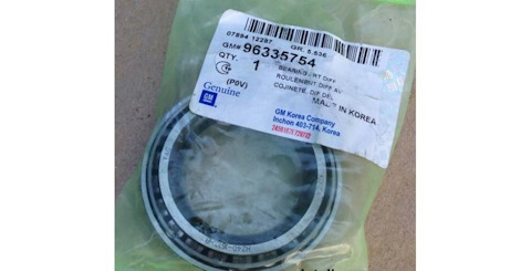 96335754 КПП подш.дифференциала GM | Запчасти на DRIVE2