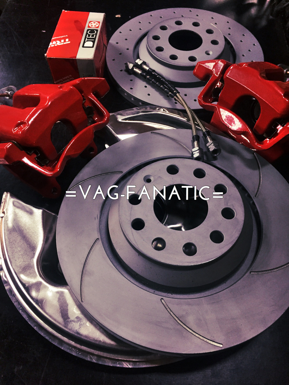 кит задних тормозов 310/22 для платформы PQ/MQB — =VAG-LIQUID= на DRIVE2