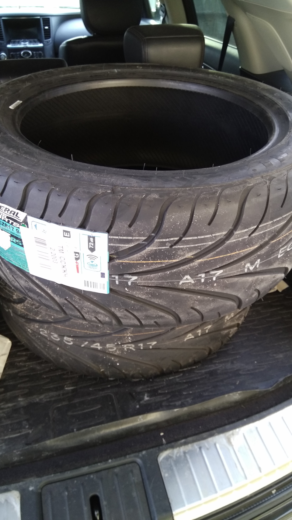 Federal RSR-595 — Nissan Laurel (C35), 2,5 л, 1998 года | шины | DRIVE2