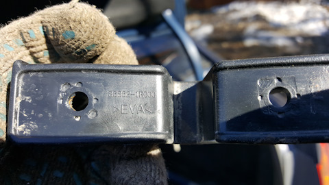 868621R000 Брызговик KIA HYUNDAI | Запчасти на DRIVE2