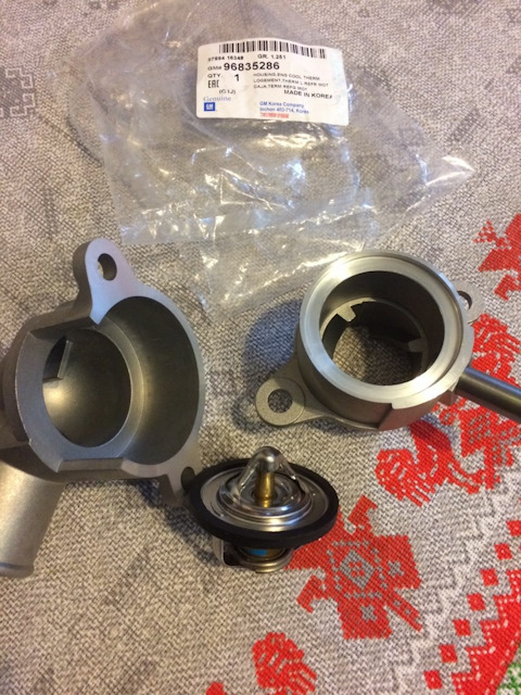 96835286 Термостат, охлаждающая жидкость GM | Запчасти на DRIVE2