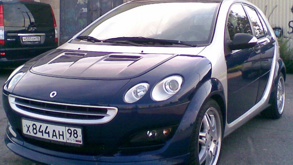 Smart forfour (1G) 1.5 бензиновый 2004 | BRABUS на DRIVE2