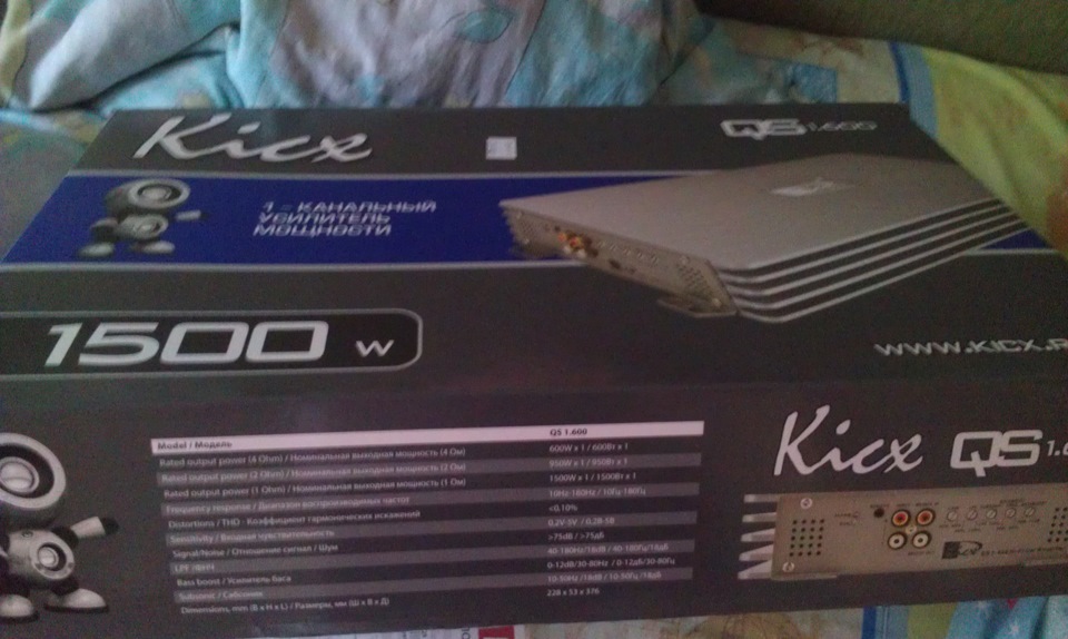 Kicx QS 1.600 — Lada Приора хэтчбек, 1,6 л, 2012 года | автозвук | DRIVE2