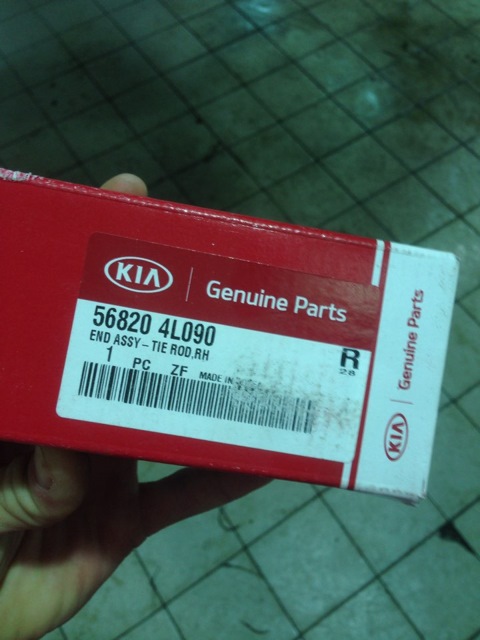 568204L090 Наконечник рулевой тяги KIA HYUNDAI | Запчасти на DRIVE2