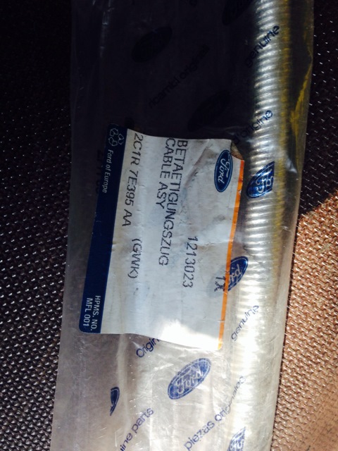 1213023 Трос управления МКПП (серый) / Transit 00~ Ford | Запчасти на ...