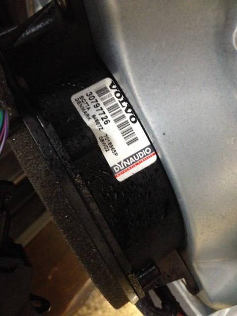 30797726 Динамик DinAudio S-80 задний Volvo | Запчасти на DRIVE2