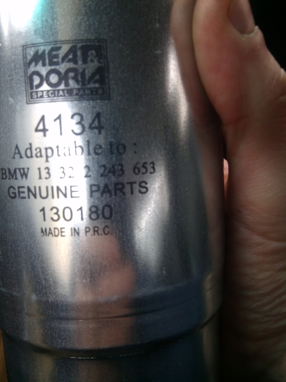 13322243653 Топливный фильтр BMW | Запчасти на DRIVE2