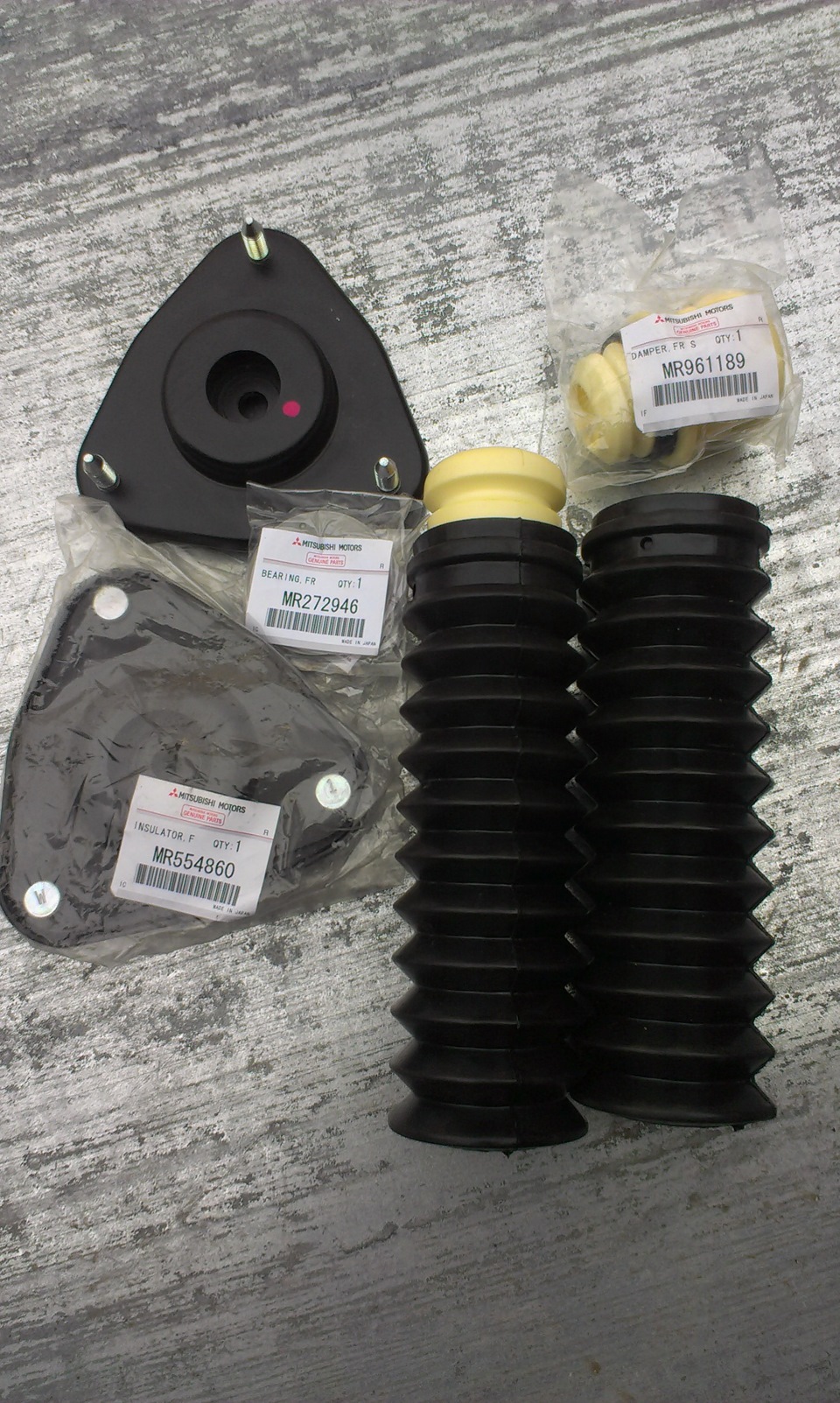 Передняя подвеска. — Mitsubishi Lancer IX, 2 л, 2006 года | плановое ТО ...