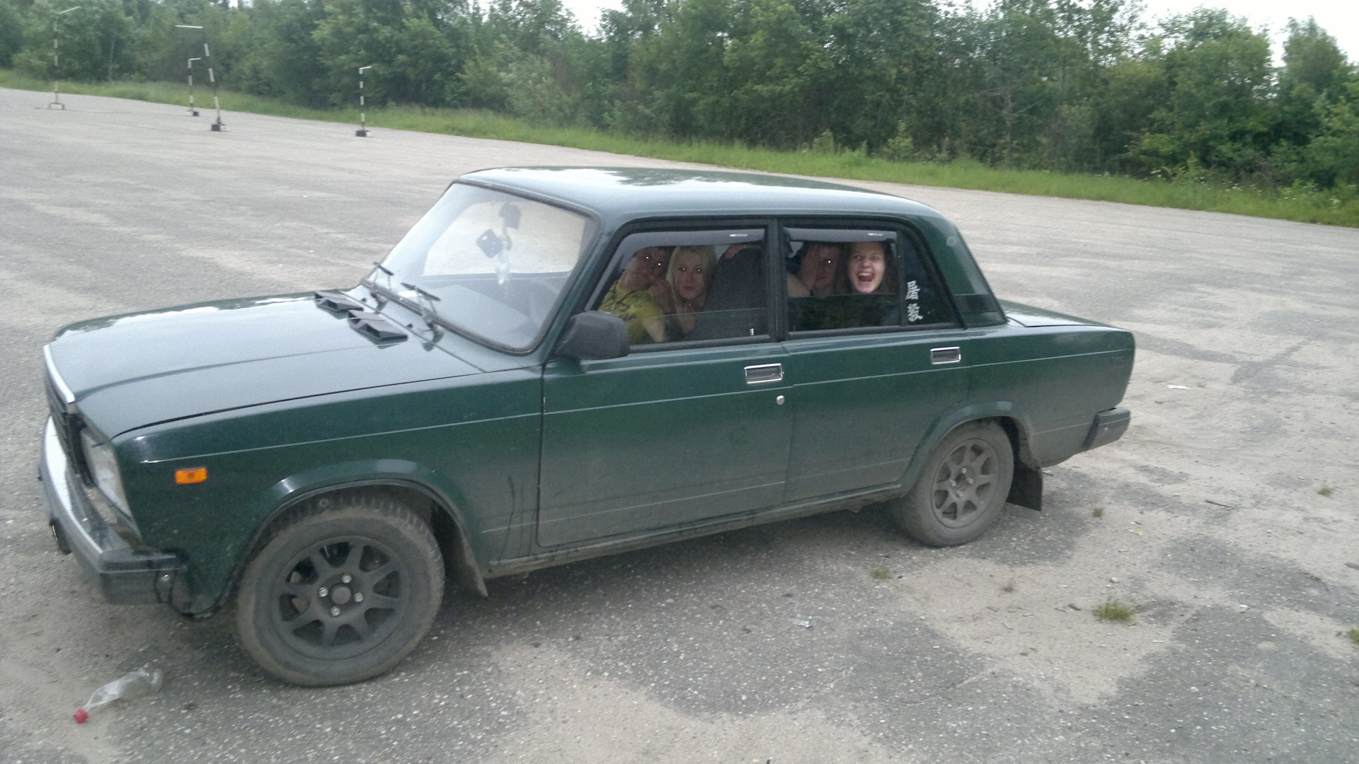 Lada 21073 1.5 бензиновый 1999 | Тазик Зеленый Садик ))) на DRIVE2