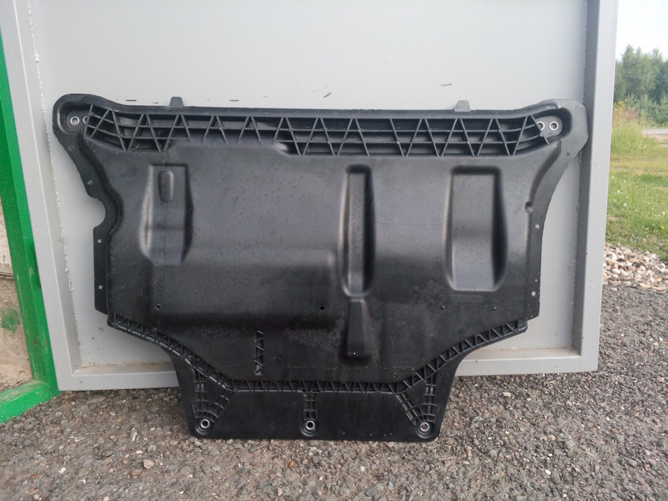 Оригинальная защита + чехол АКБ — Skoda Octavia A7 Mk3, 1,4 л, 2013 ...