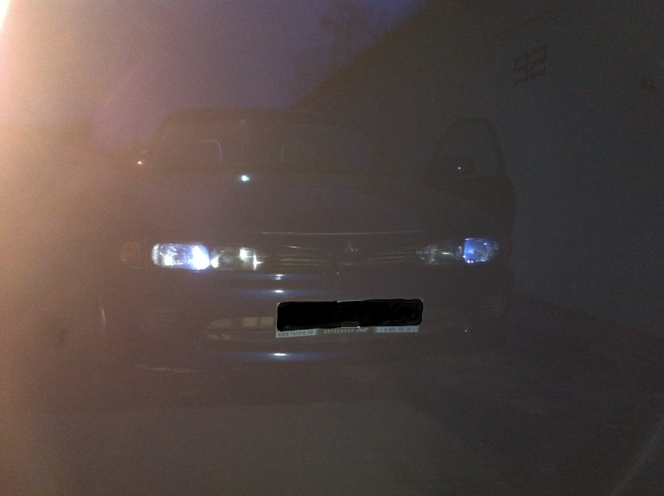 в синем гале часть вторая — Mitsubishi Galant (7G), 1,8 л, 1996 года ...