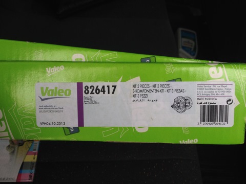 826417 Комплект сцепления Valeo | Запчасти на DRIVE2