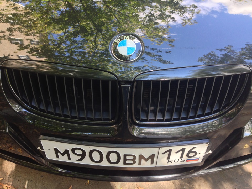 Решетка аля Shadow Line своими руками) — BMW 3 series Touring (E91), 2 ...