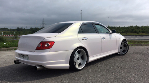 Toyota Mark X (GRX120) 2.5 бензиновый 2005 | 1JZ-GTE Wide Body на DRIVE2
