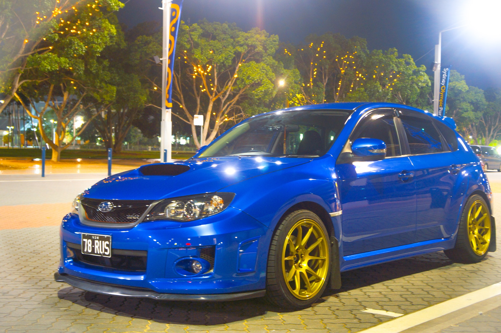 Фото — ночь — Subaru Impreza WRX (GH/GE/GV/GR), 2,5 л, 2012 года ...