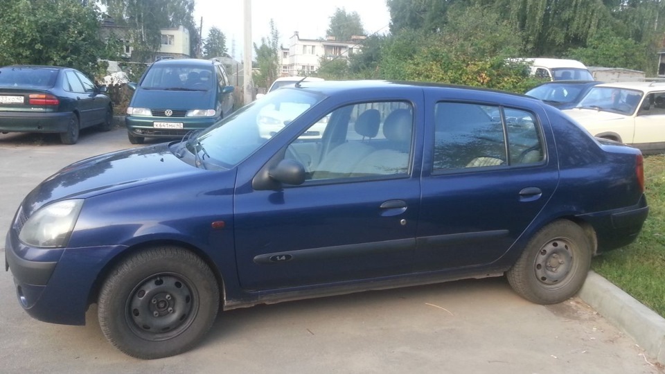 Renault Symbol 1.4 бензиновый 2002 | Синий Symba на DRIVE2