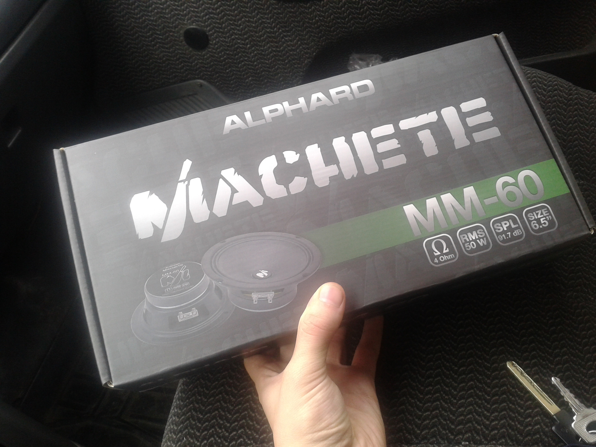 Alphard Machete MM-60 — Lada 21120, 1,5 л, 2000 года | автозвук | DRIVE2