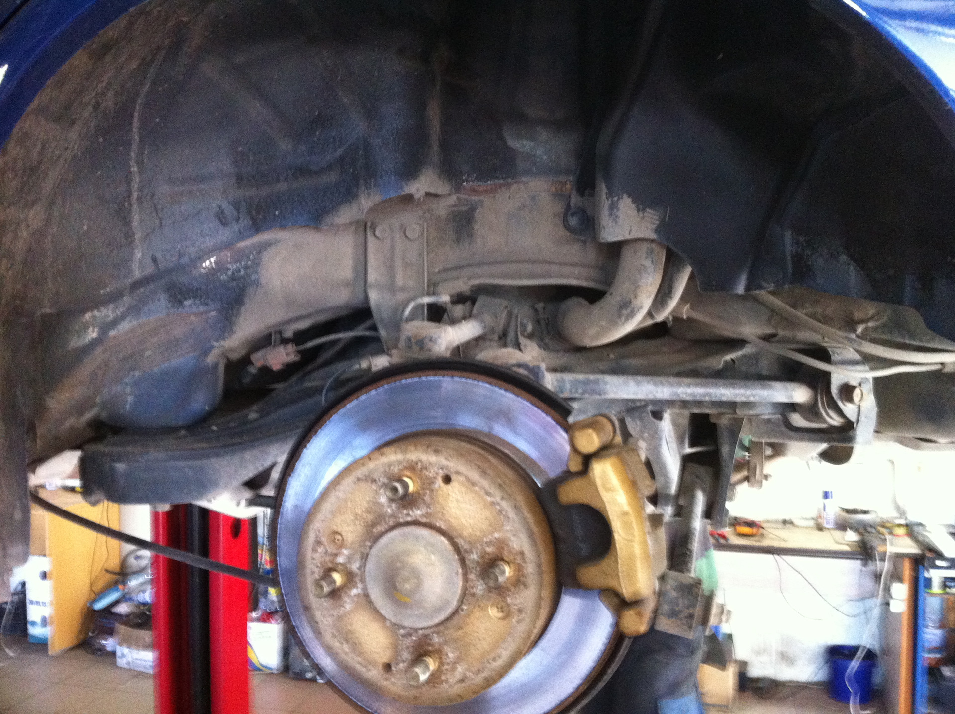 Стук в задней подвеске, ПОБЕДА))) — Honda Accord (6G), 1,8 л, 2001 года | своими руками | DRIVE2