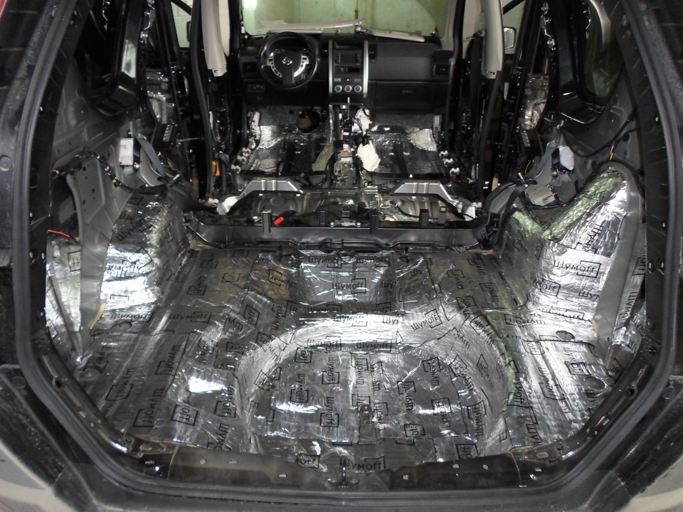 Nissan X-Trail. Полная шумоизоляция. ШумOFF. — АвтоШум на DRIVE2