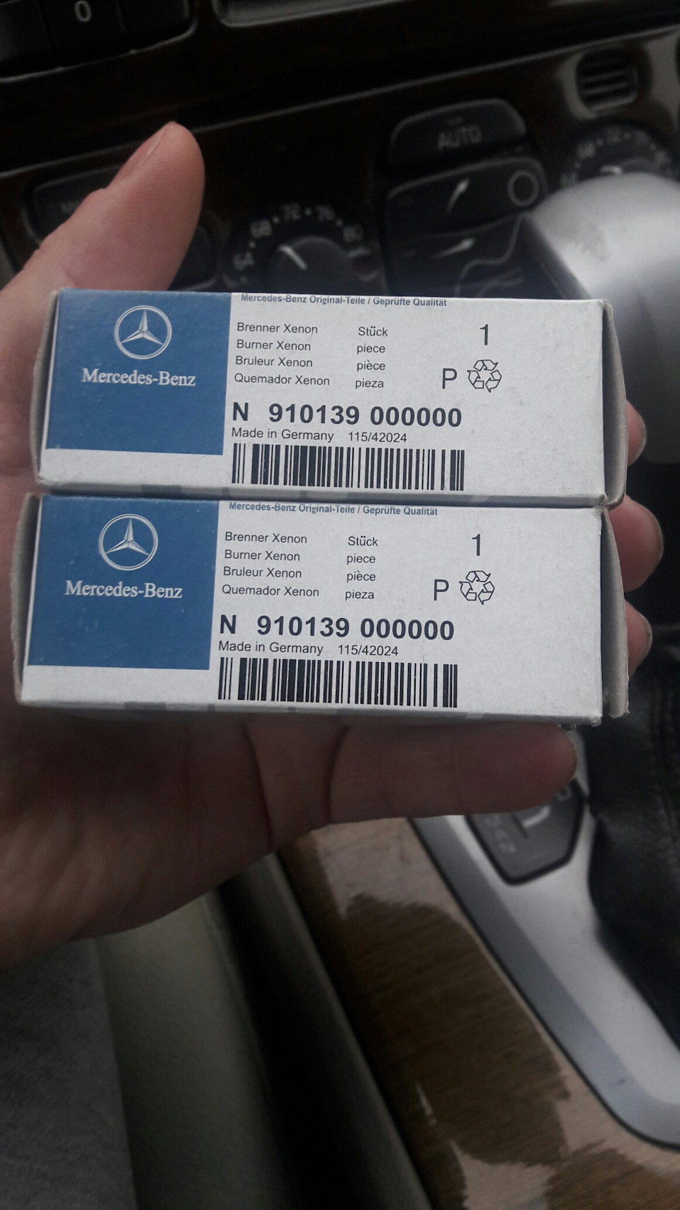 N910139000000 Лампа ксеноновая Mercedes | Запчасти на DRIVE2