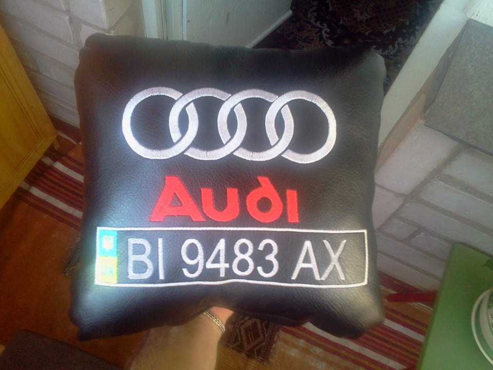 Подушечка в машину…=))) — Audi A6 (C5), 2,4 л, 2001 года | аксессуары ...