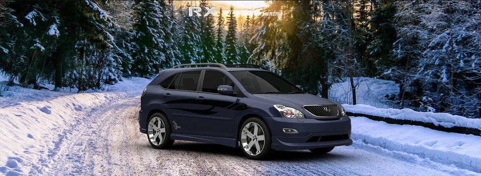 3Dtuning.com — Lexus RX (2G), 3,5 л, 2006 года | тюнинг | DRIVE2