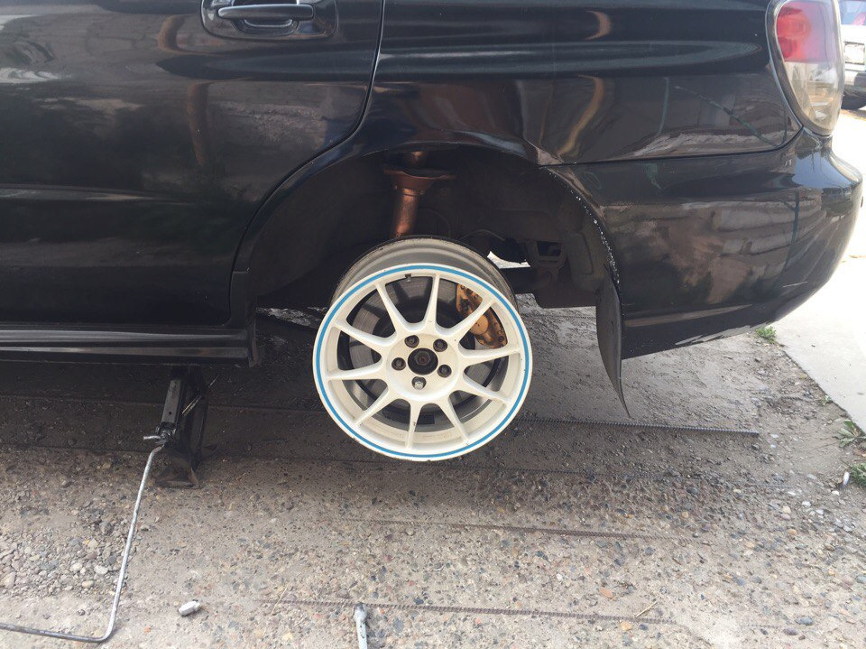 Новые шины для Black Fox и старые диски TE37 и не только… — Subaru ...