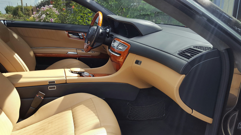 фото салона ) designo — Mercedes-Benz CL (C216), 5,5 л, 2007 года ...