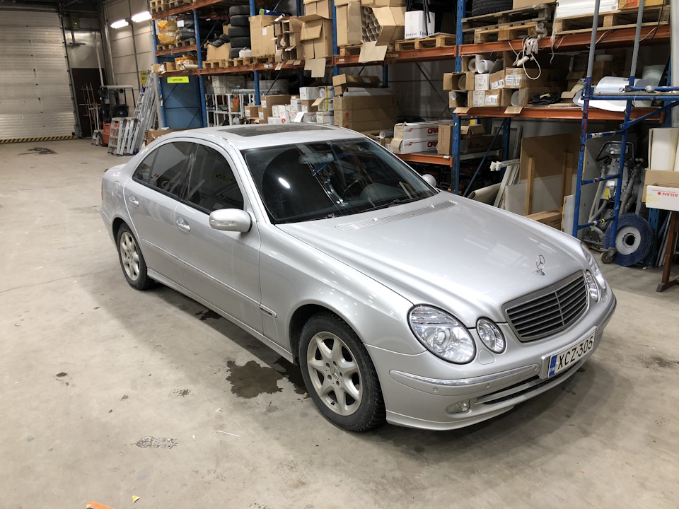 Прихорошились — Mercedes-Benz E-class (W211), 3,2 л, 2003 года ...