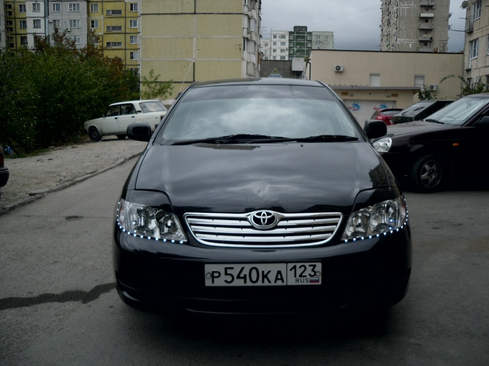 В новом образе=) — Toyota Corolla (120), 1,5 л, 2003 года | стайлинг ...