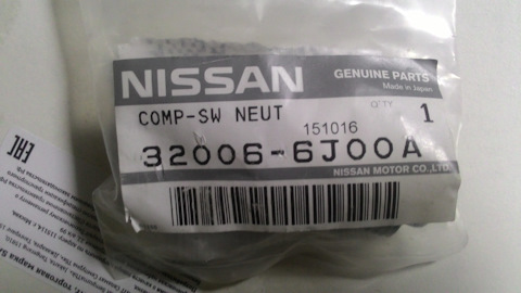 320066J00A Датчик нейтральной передачи NISSAN INFINITI | Запчасти на DRIVE2