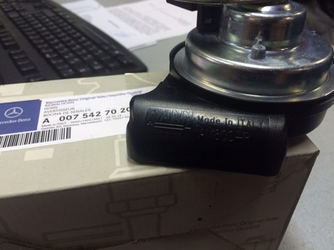 A0075427020 Сигнал звуковой Mercedes | Запчасти на DRIVE2