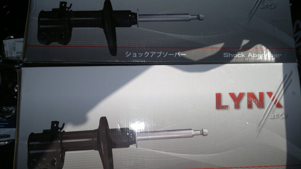 замена передних стоек — Mitsubishi Lancer IX, 1,6 л, 2006 года | своими ...