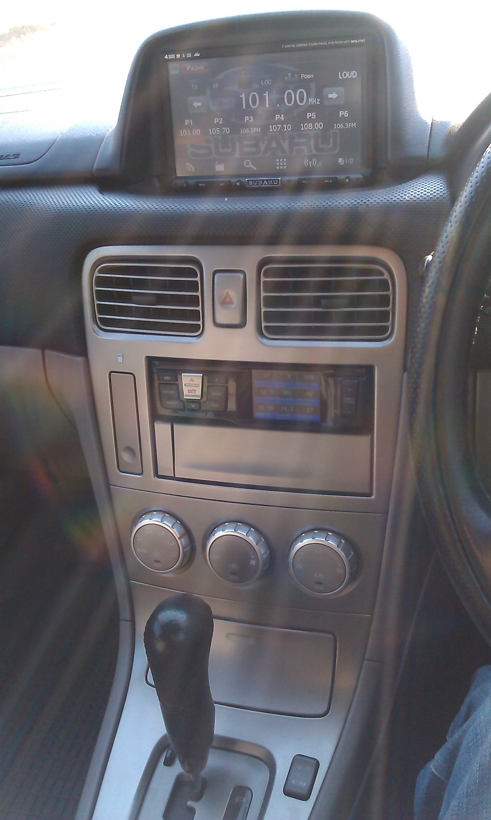 Установка бортового компьютера Multitronics RC-700 — Subaru Forester (SG), 2 л, 2004 года ...