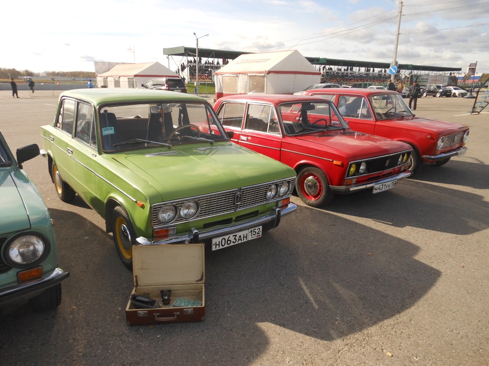 №14:Закрытие Retro-Kustom сезона 2015. — Lada 2103, 1,5 л, 1974 года | встреча | DRIVE2