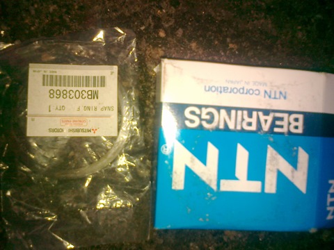 MB303868 Подшипник ступицы Mitsubishi | Запчасти на DRIVE2