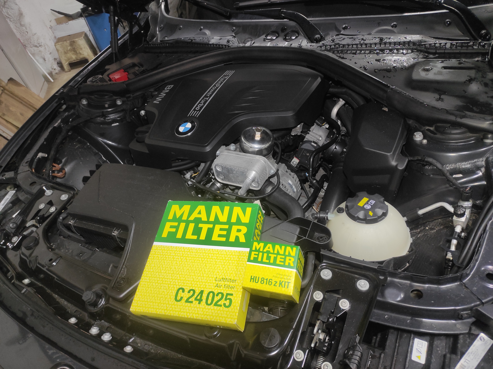 Масляное ТО #3 — BMW 3 series (F30), 2 л, 2013 года | плановое ТО | DRIVE2