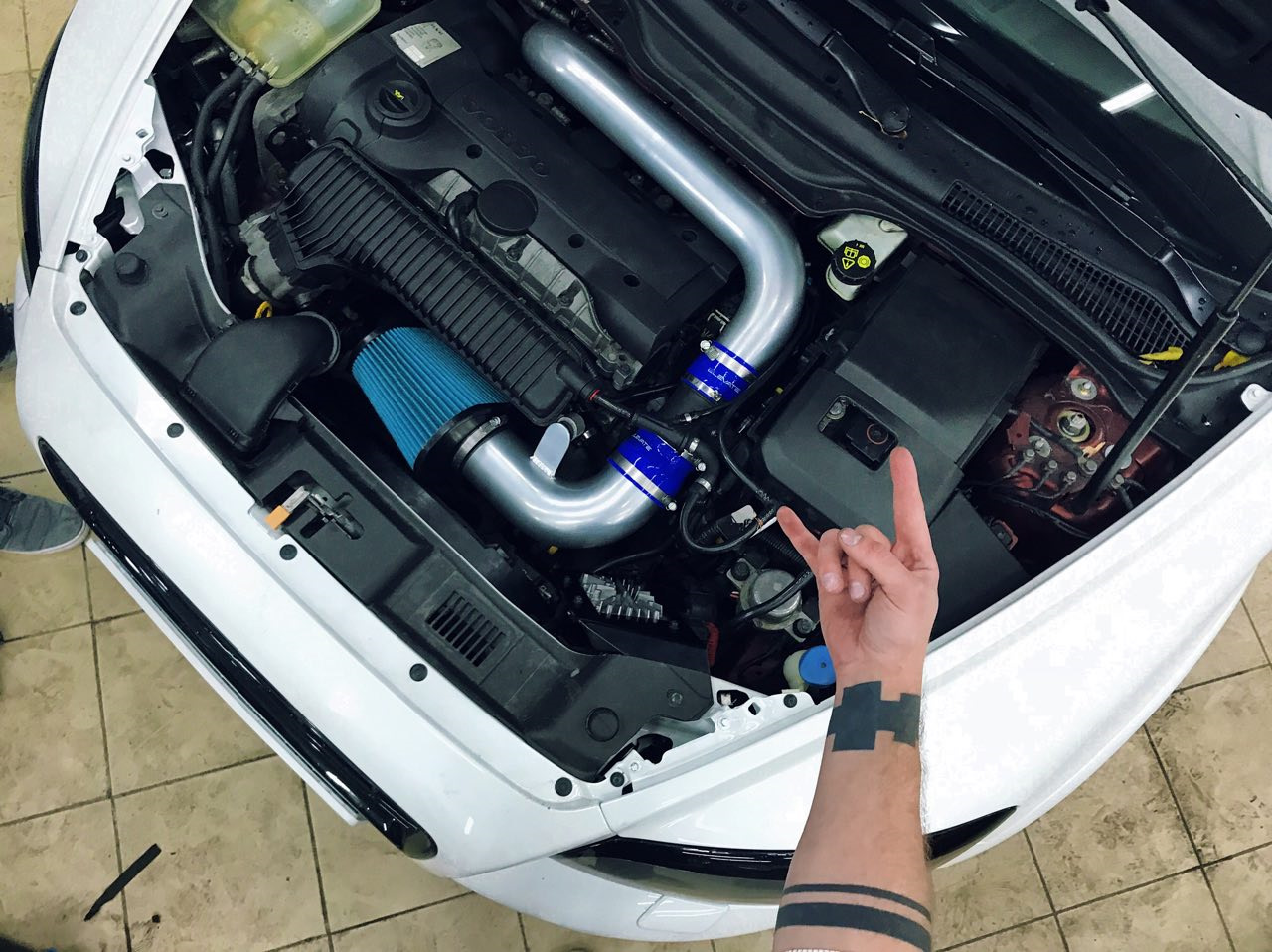 Elevate TCV, Bypass, холодный впуск — Volvo C30, 2,5 л, 2008 года | тюнинг | DRIVE2