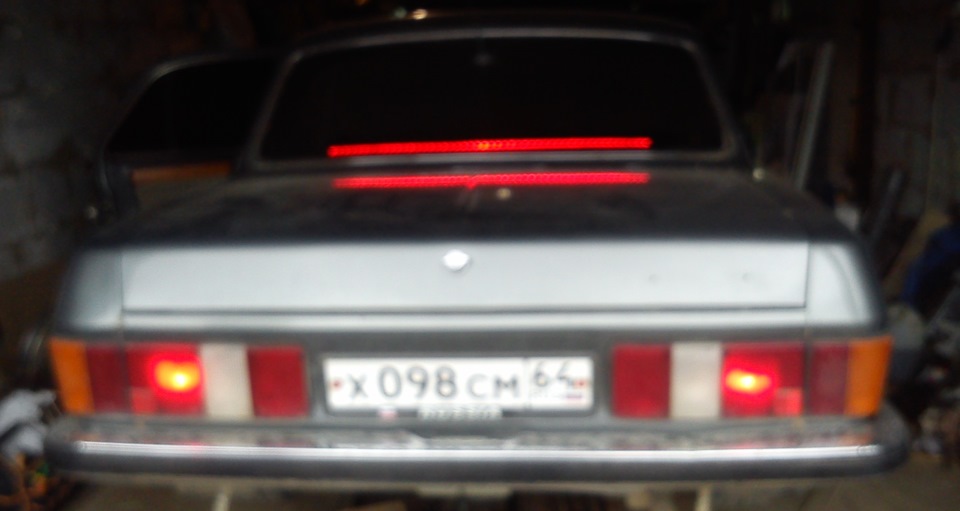 14. LED доп стоп сигнал от "инки" — ГАЗ 3102, 2,3 л, 2002 года | тюнинг ...