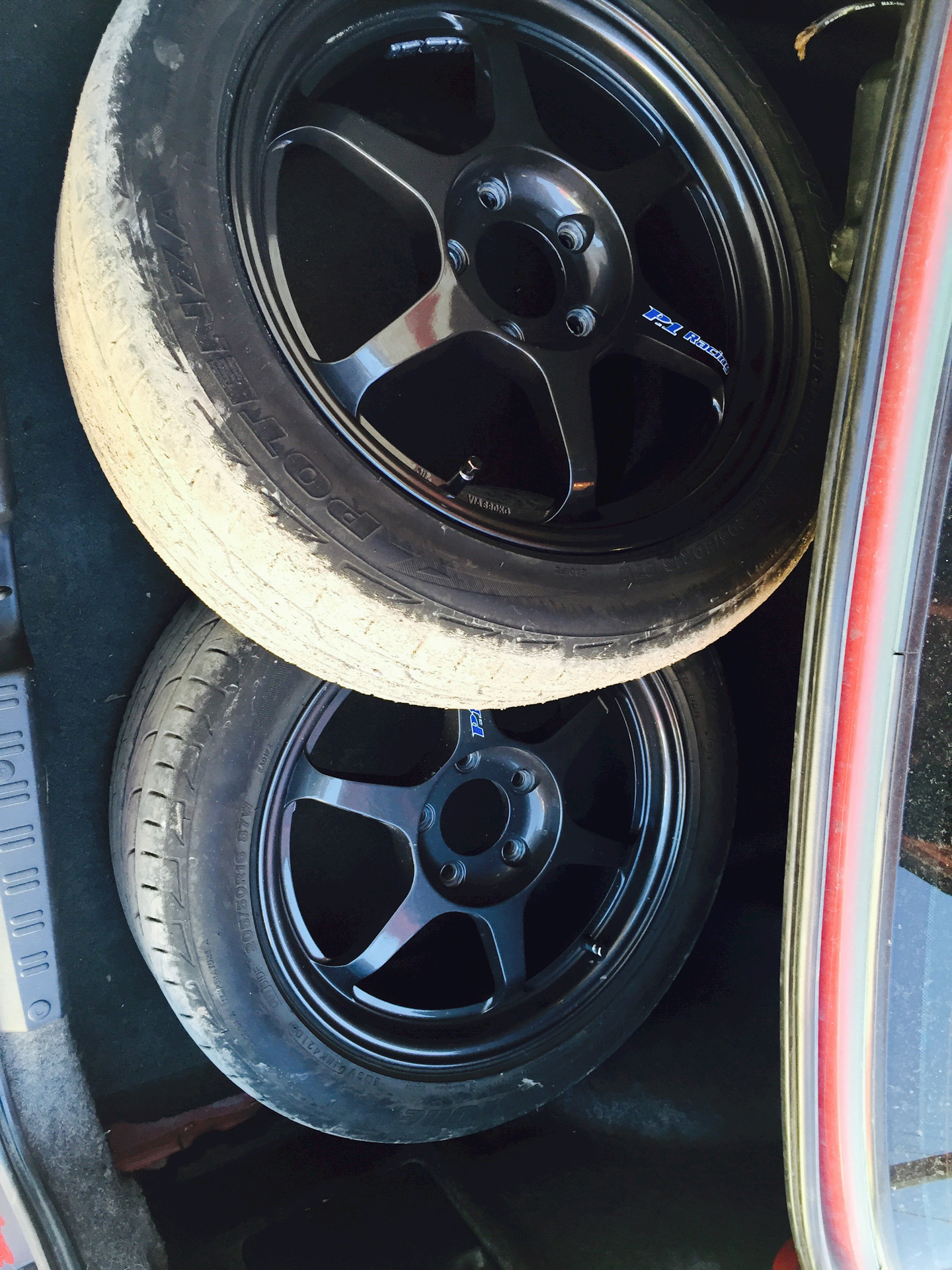 Диски Buddy Club P1 Racing QF 16X7.0 Matte Black Description — Honda ...