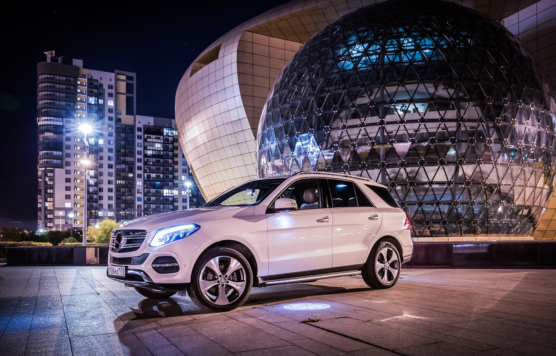 Камера заднего вида — Mercedes-Benz GLE-Class (W166), 3,5 л, 2015 года ...