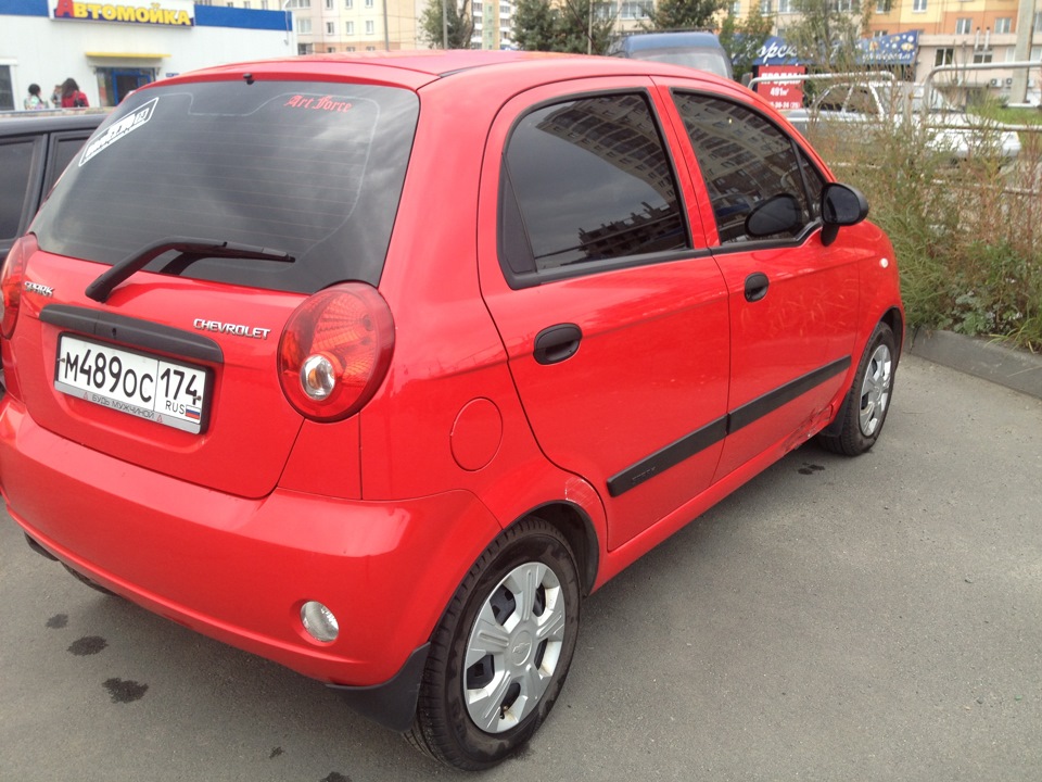 Тонировка — Chevrolet Spark (M200/M250), 0,8 л, 2007 года | тюнинг | DRIVE2