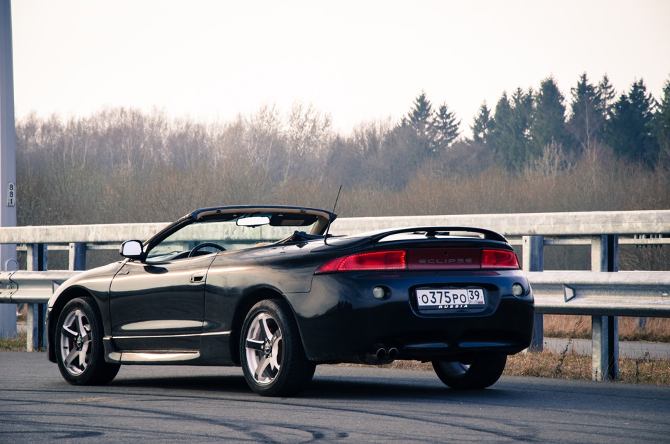 Фотосет без крыши — Mitsubishi Eclipse (2G), 2 л, 1997 года ...