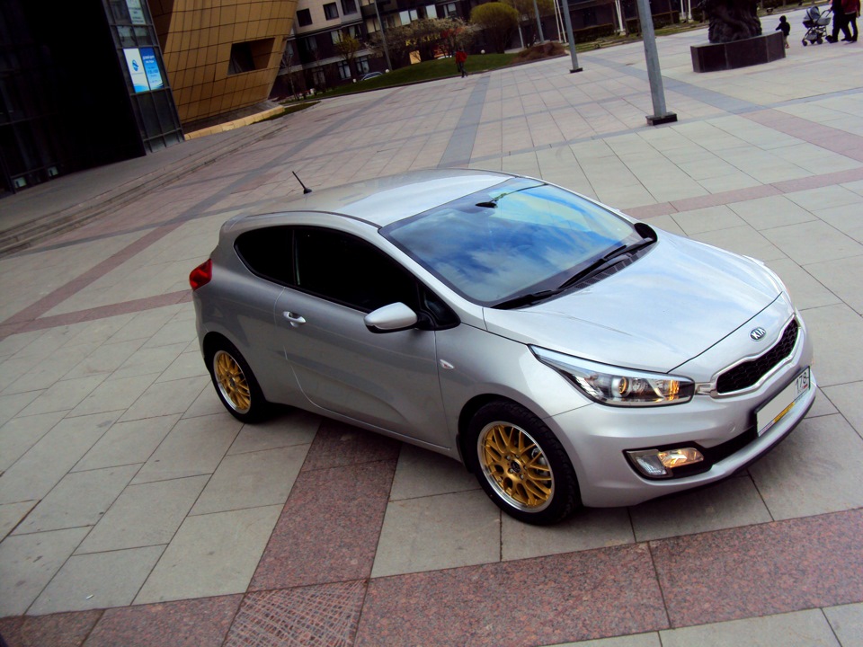ковка Rays A/X r17 — KIA Pro_Ceed (2G), 1,6 л, 2013 года | колёсные ...