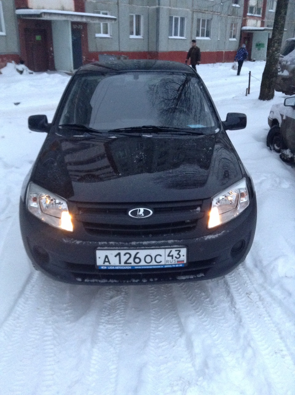Устраняем проблемы после ДТП. — Lada Гранта (1G), 1,6 л, 2013 года ...